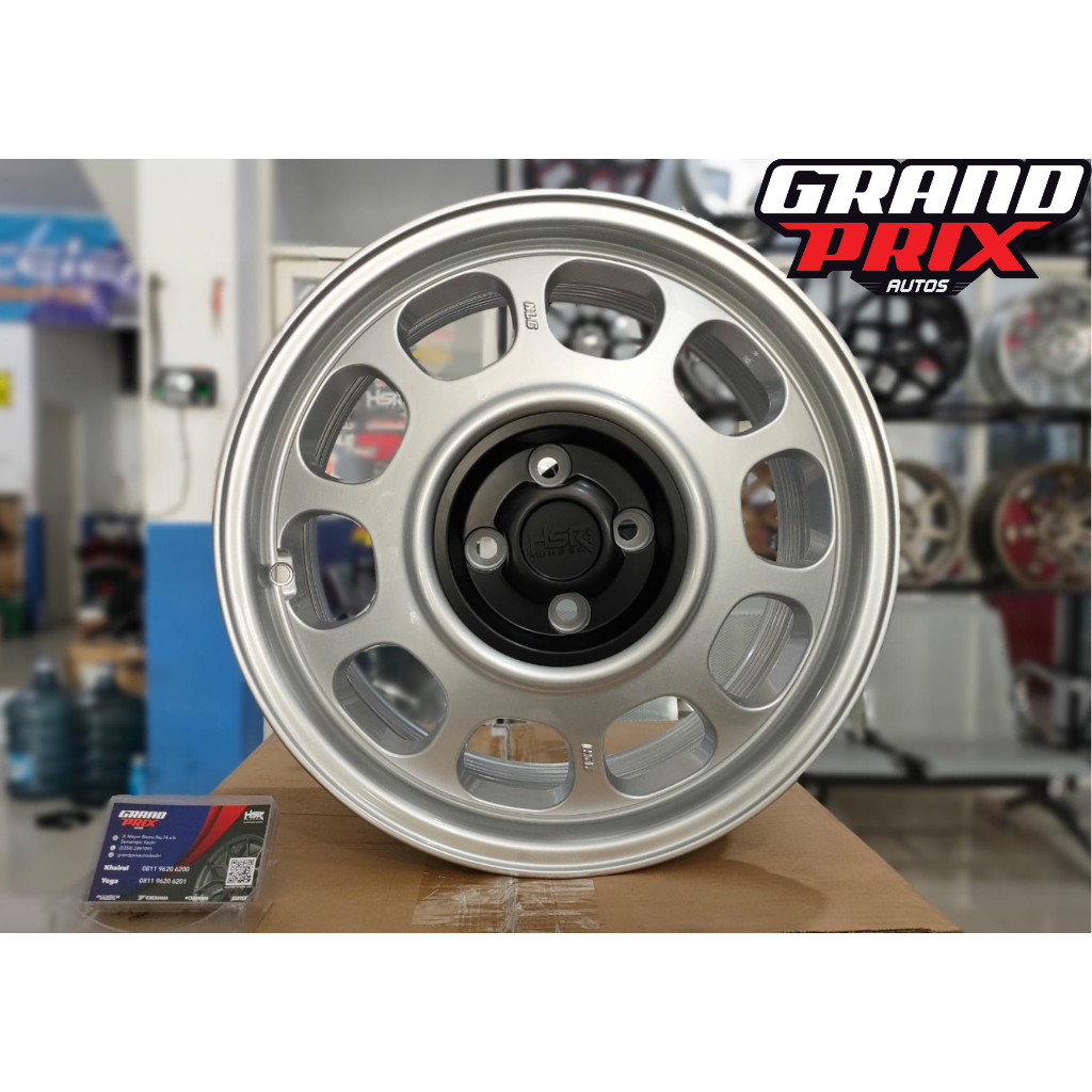 Jual HSR KLG R16 Lobang 4X100 Velg Mobil Oem Racing Model Retro Bisa ...