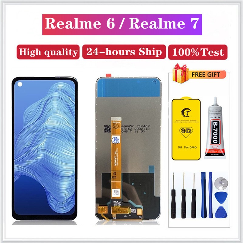 Jual ORIGINAL LCD TOUCHSCREEN REALME 6 REALME 7 REALME LCD REALME ...