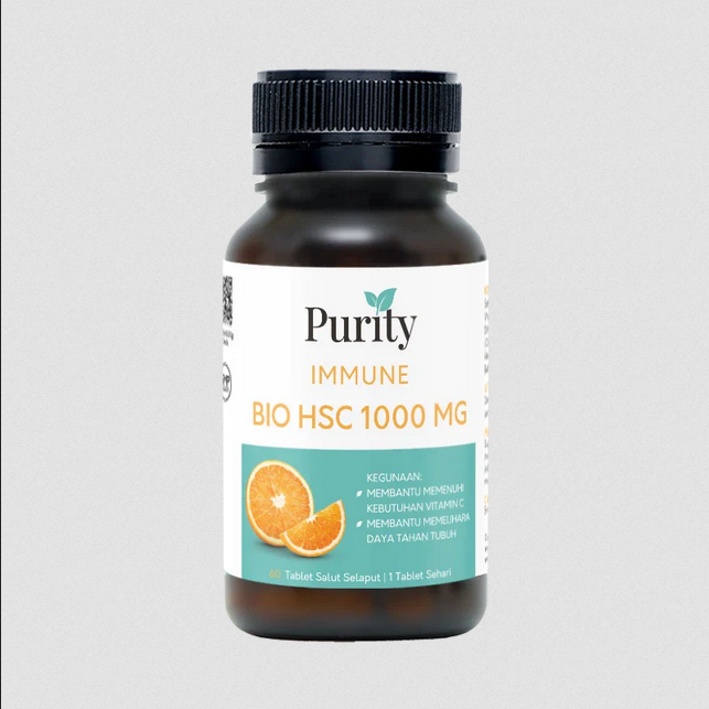 Jual Purity Immune Bio HSC 1000mg 60 Tablet | Shopee Indonesia