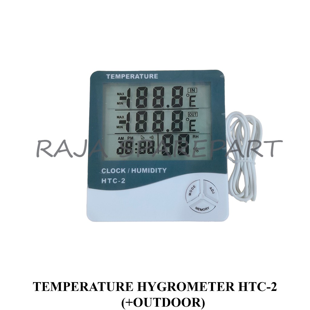 Jual HTC2 DIGITAL THERMOMETER/PENGUKUR SUHU RUANGAN/TEMPERATURE ...