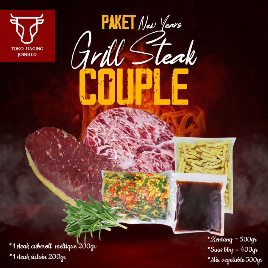 Jual Promo Paket Bundling COUPLE Steak Daging Wagyu BBQ | Shopee Indonesia