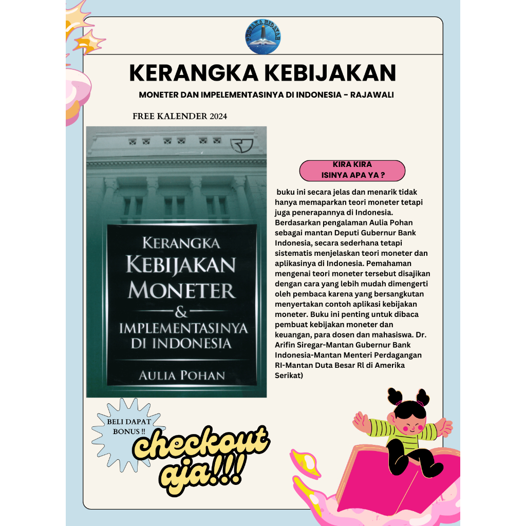 Jual Buku Kerangka Kebijakan Moneter Dan Implementasinya Soft Cover Di ...