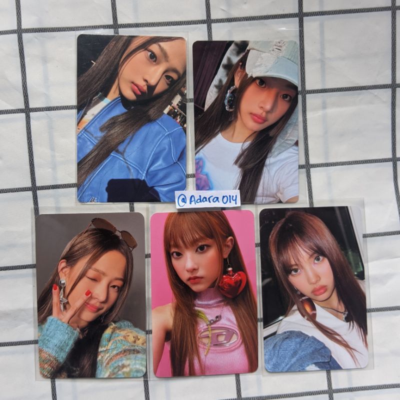 Jual [READY] PHOTOCARD OFFICIAL NEWJEANS OMG ALBUM WEVERSE C | Shopee ...