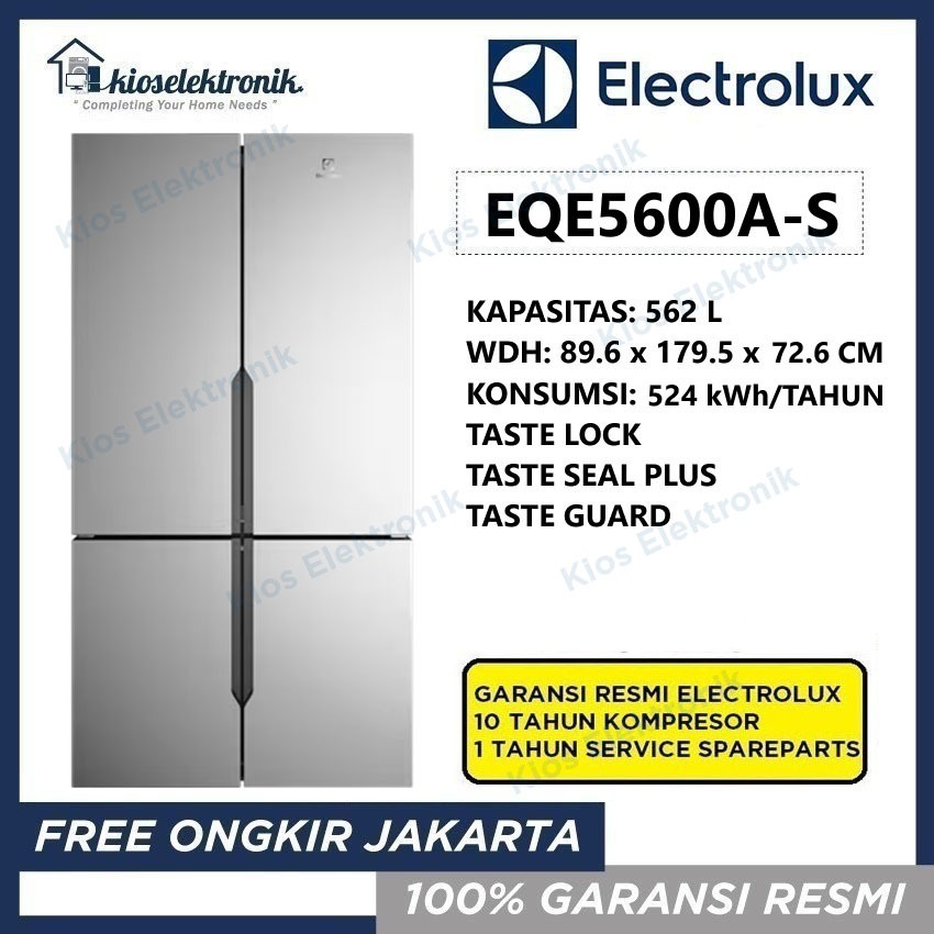 Jual Kulkas Electrolux EQE5600A-S - EQE5600AS - EQE 5600 A-S - EQE5600 ...