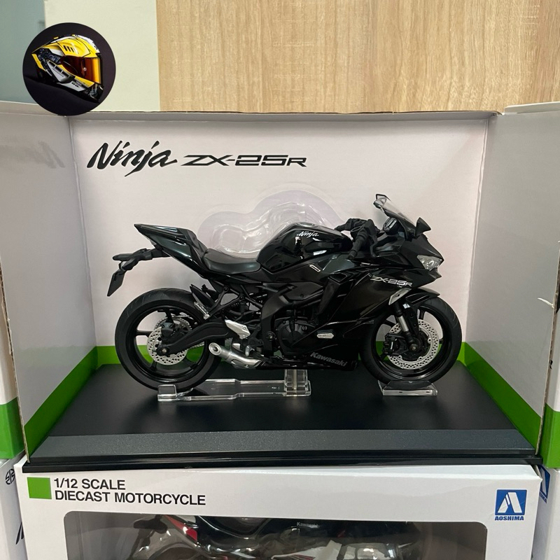 Jual aoshima diecast zx 25r skala 1:12 miniatur motor | Shopee Indonesia