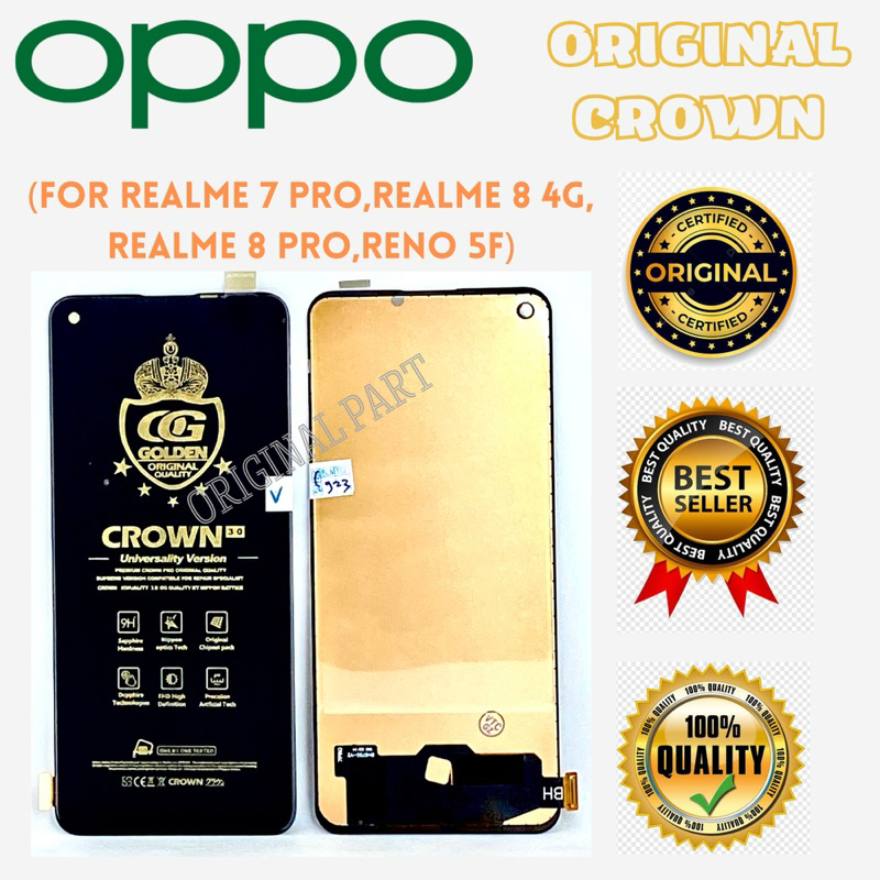 Jual [ORIGINAL] QUALITY LCD OPPO RENO 5F / A74 4G / A95 / REALME 8 4G ...