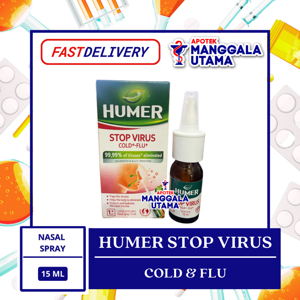 Jual HUMER STOP VIRUS NASAL SPRAY ISI 15 ML | Shopee Indonesia
