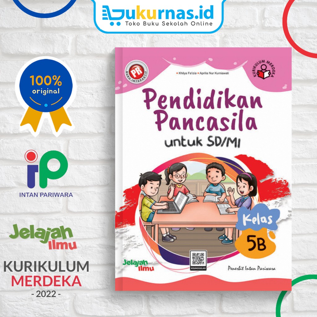 Jual Buku PR Interaktif Pendidikan Pancasila 5B SD/MI Kelas 5 Semester 2 - Kurikulum Merdeka ...