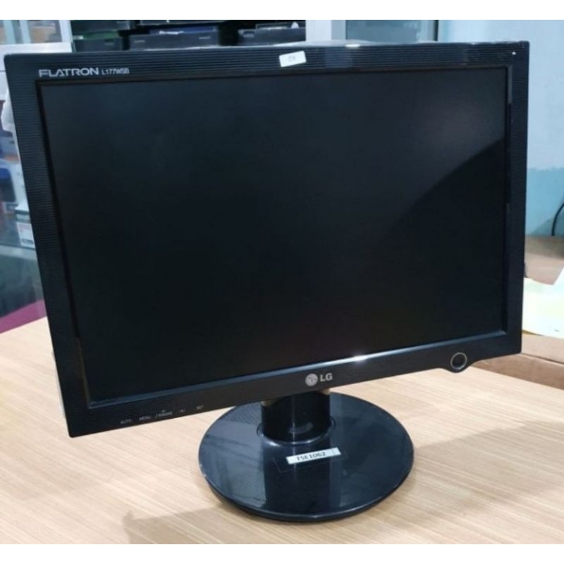 Jual MONITOR LG FLATRON L177WSB 17 INCH WIDE LENGKAP KABEL | Shopee ...
