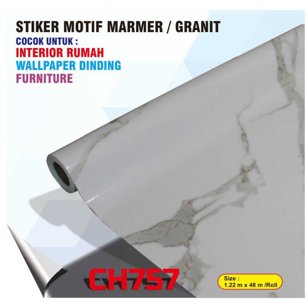 Jual STICKER INTERIOR RUMAH MOTIF MARMER/GRANIT WALLPAPER FURNITURE ...