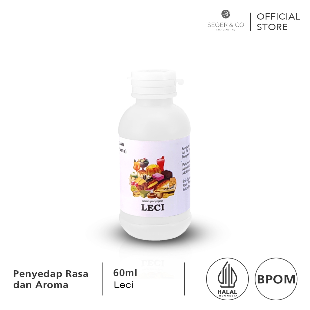 Jual Seger & Co Leci Essence Pasta Perisa Makanan 60ml | Bahan Tambahan ...