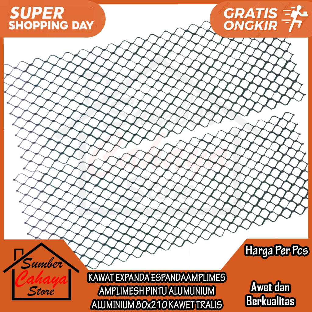 Jual [Instant] Kawat Expanda Espanda Amplimes Amplimesh Pintu Alumunium ...