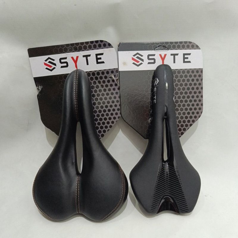 Jual OBRAL saddle sadel jok syte model bolong tengah sepeda bmx mtb ...