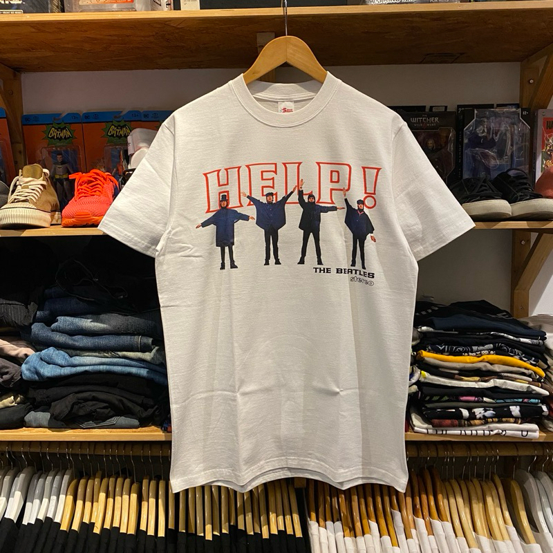 Jual THE BEATLES - HELP ALBUM TSHIRT WHITE | Shopee Indonesia