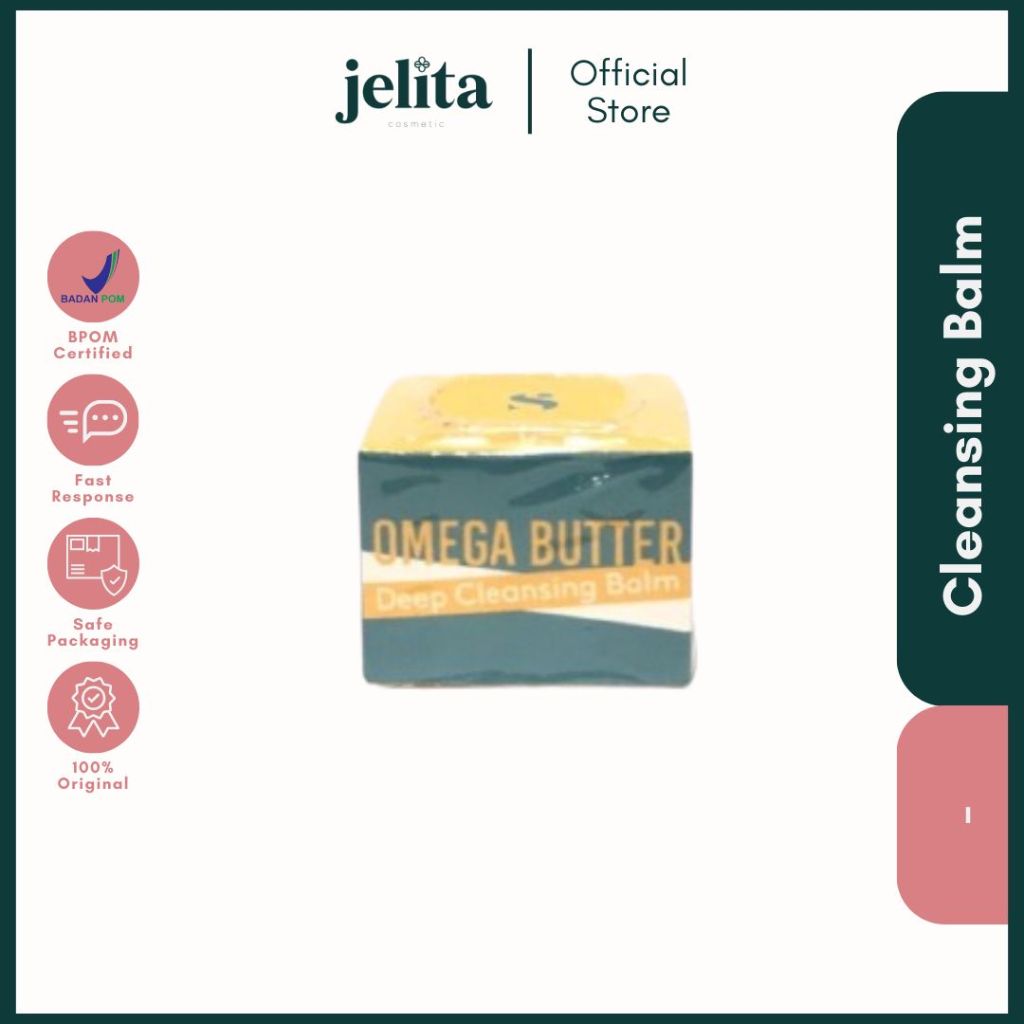 Jual Jelita Cosmetics - Somethinc Omega Butter Deep Cleansing Balm 5gr ...