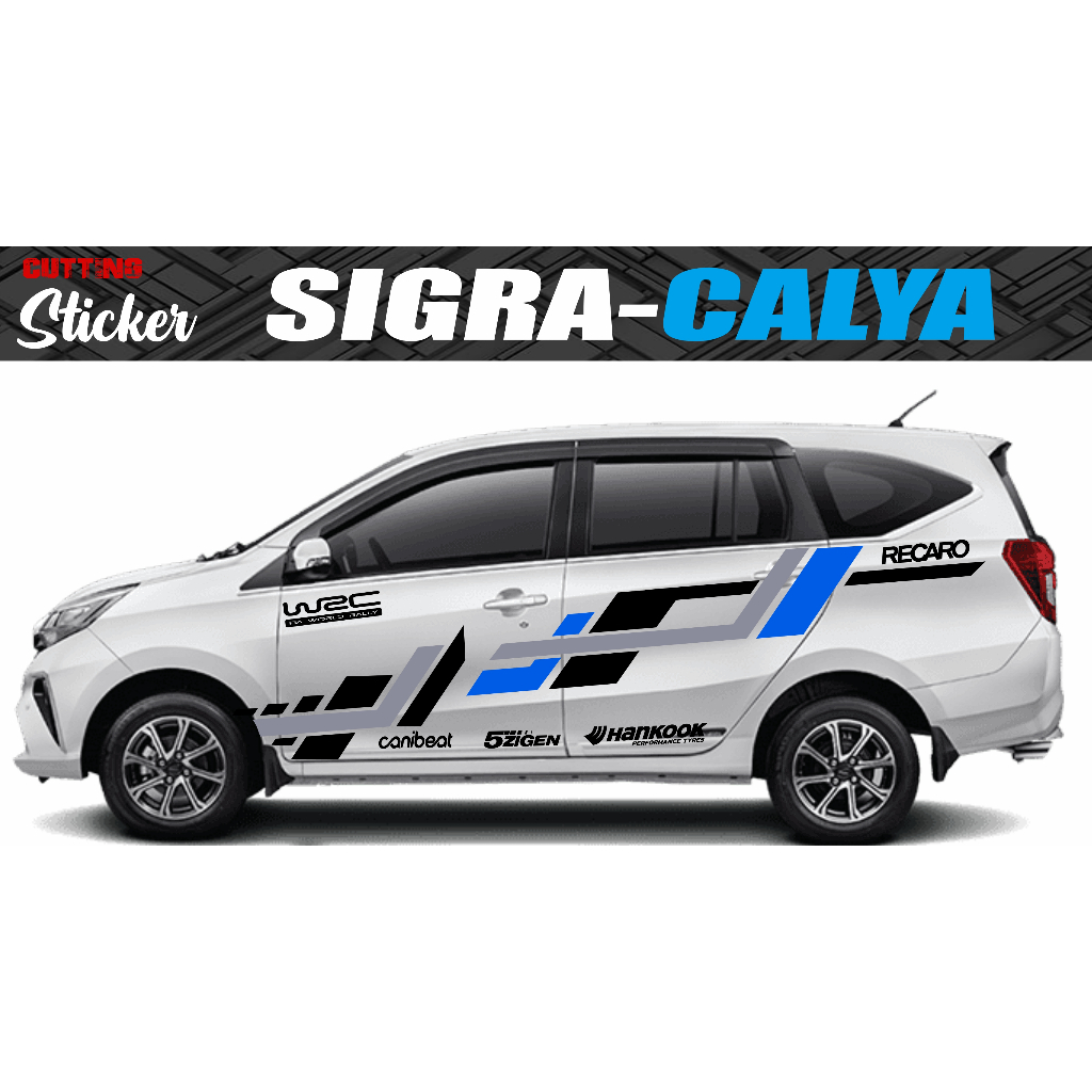 Jual Stiker Sigra Calya Motif Rally Terbaru | Shopee Indonesia