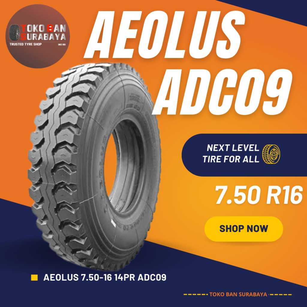 Jual BAN LUAR DALAM MARSET AEOLUS 750 R16 14PR 750/R16 750/16 750-16 ...