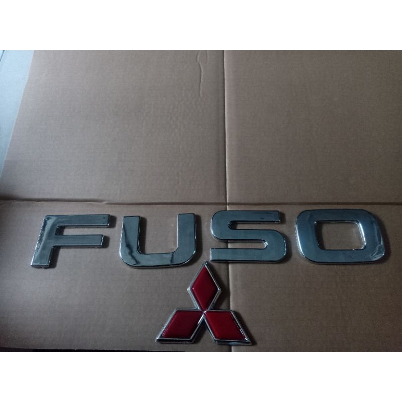 Jual emblem fuso+segitiga berlian ps190 ps220 | Shopee Indonesia