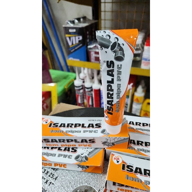 Jual Lem isarplas lem pipa pvc 40gr (ORIGINAL) | Shopee Indonesia