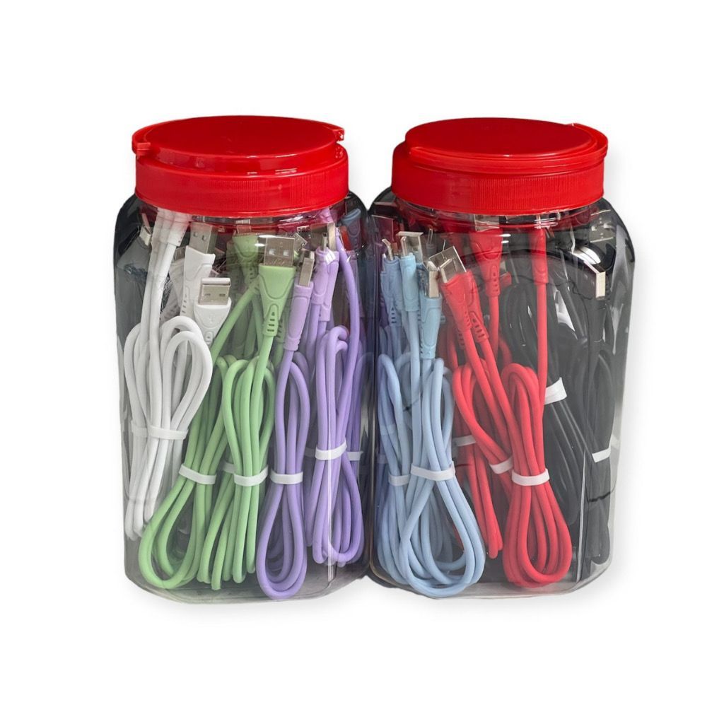 Jual KABEL DATA BULAT FAST CHARGING TOPLES ISI 30 PCS | Shopee Indonesia