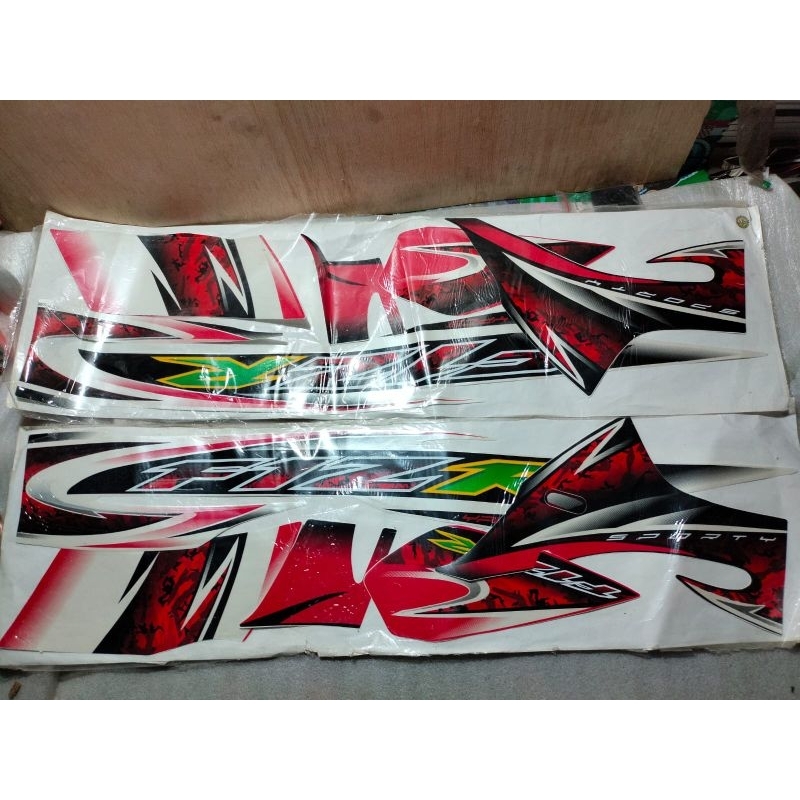 Jual Striping stiker body kanan kiri set Fiz R Fizr Tahun 2004 2005 ...