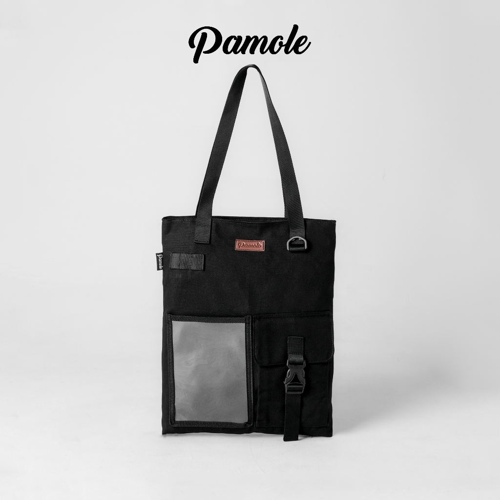 Jual Pamole - Totebag Bahan Kanvas Penutup Resleting - Arel Series ...