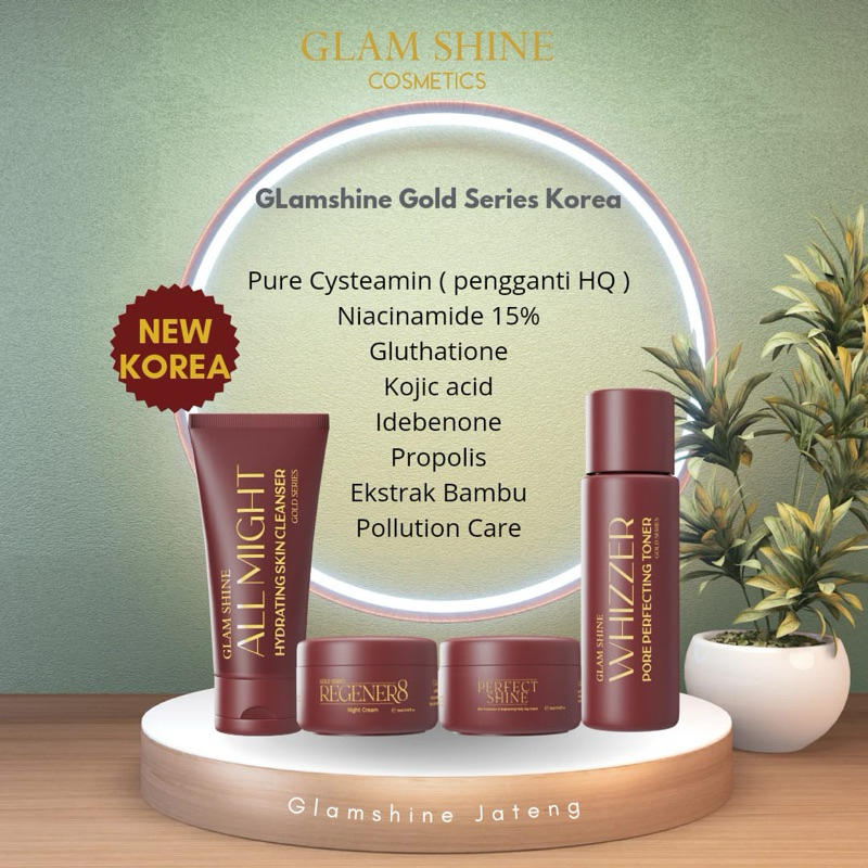 Jual GLAMSHINE GOLD SERIES KOREA | Shopee Indonesia