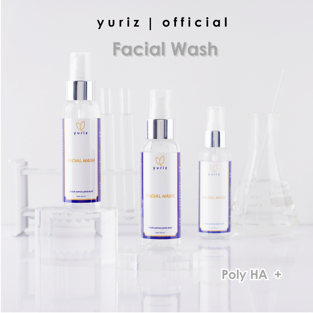 Jual Yuriz Facial Wash 100 ml | Face Wash sabun Cuci Muka Cleanser ...