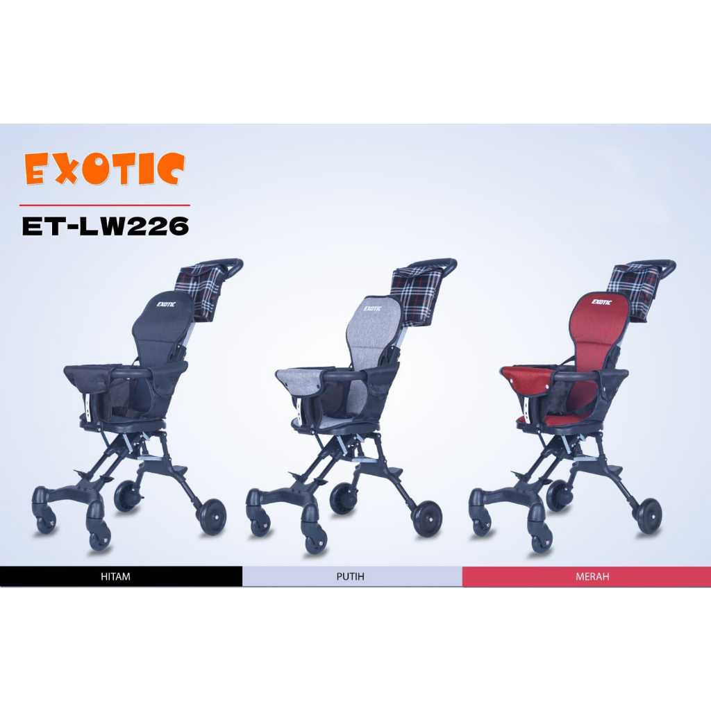 Jual BABY STROLLER EXOTIC LW - 132 ( KANOPI + KERANJANG ) DAN BABY ...