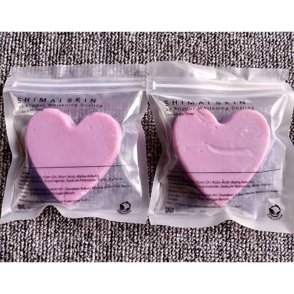 Jual Sabun HB Anggur Whitening Dosting + Retinol | Sabun Love Shimai ...