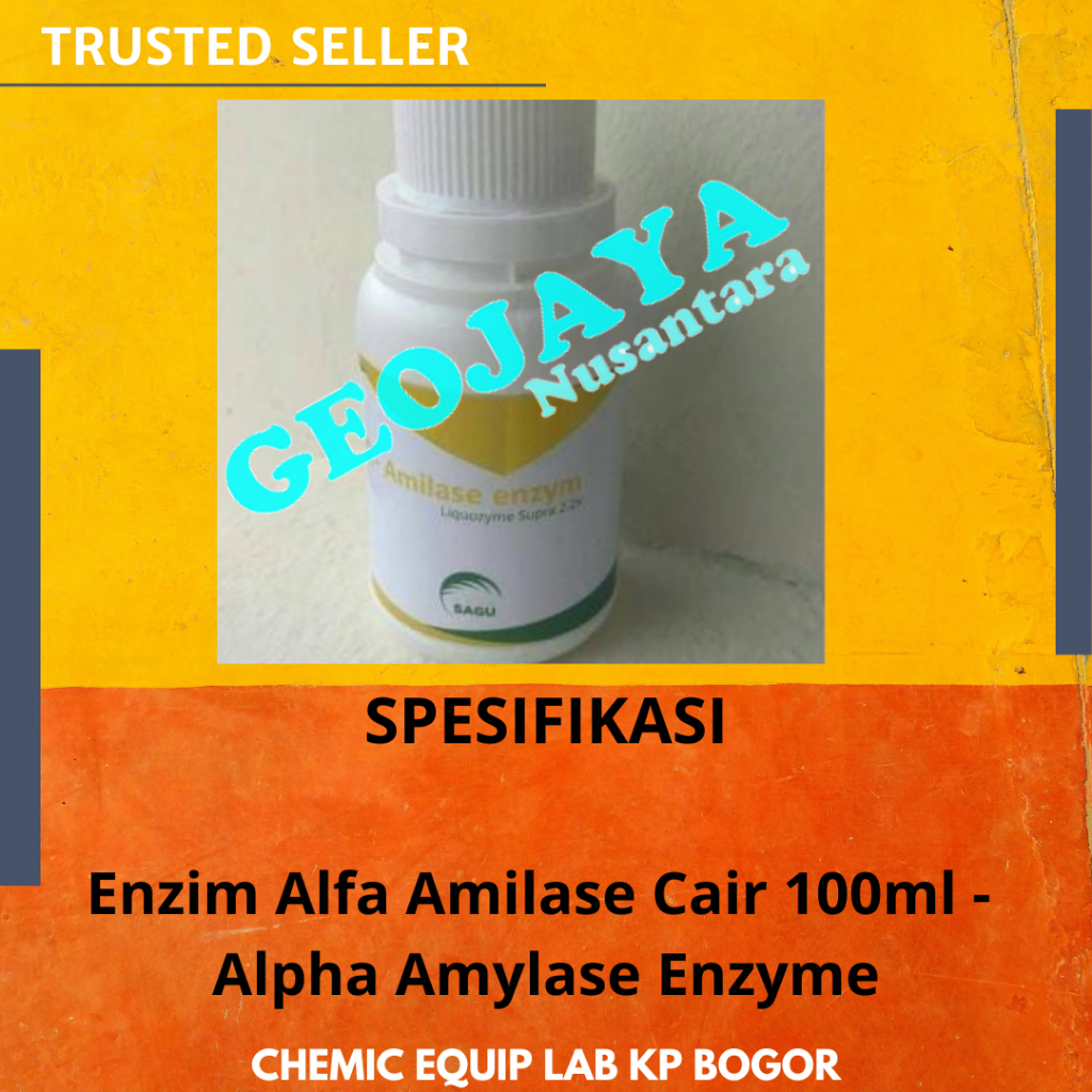 Jual Enzim Alfa Amilase Cair 100ml - Alpha Amylase Enzyme | Shopee ...