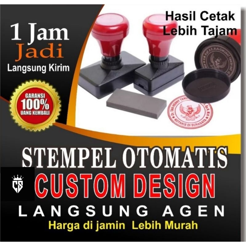 Jual CETAK STEMPEL OTOMATIS CUSTOME ORIGINAL (1) 𝐆𝐑𝐀𝐓𝐈𝐒 𝐓𝐈𝐍𝐓𝐀 5ml ...