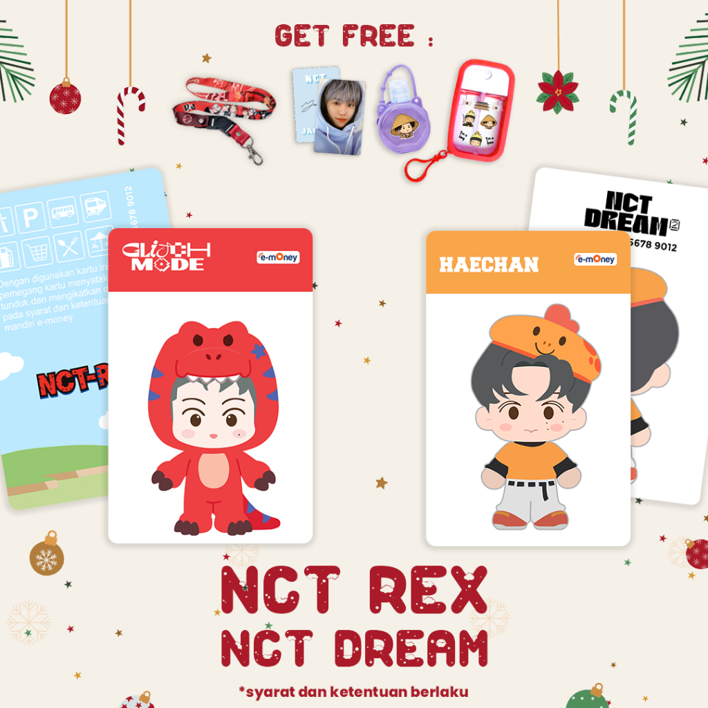Jual NCTREX / NCT DREAM T-REX / NCT DREAM X PINKFONG TREX EMONEY BRIZZI ...