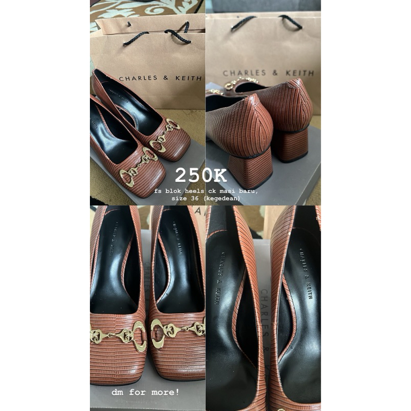 Jual C*K Blok Heels (preloved) | Shopee Indonesia