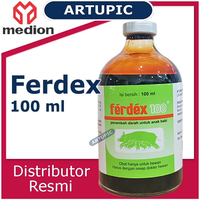 Jual Ferdex 100 ml Obat Anemia Penambah Darah Anak Babi Kurang Darah ...