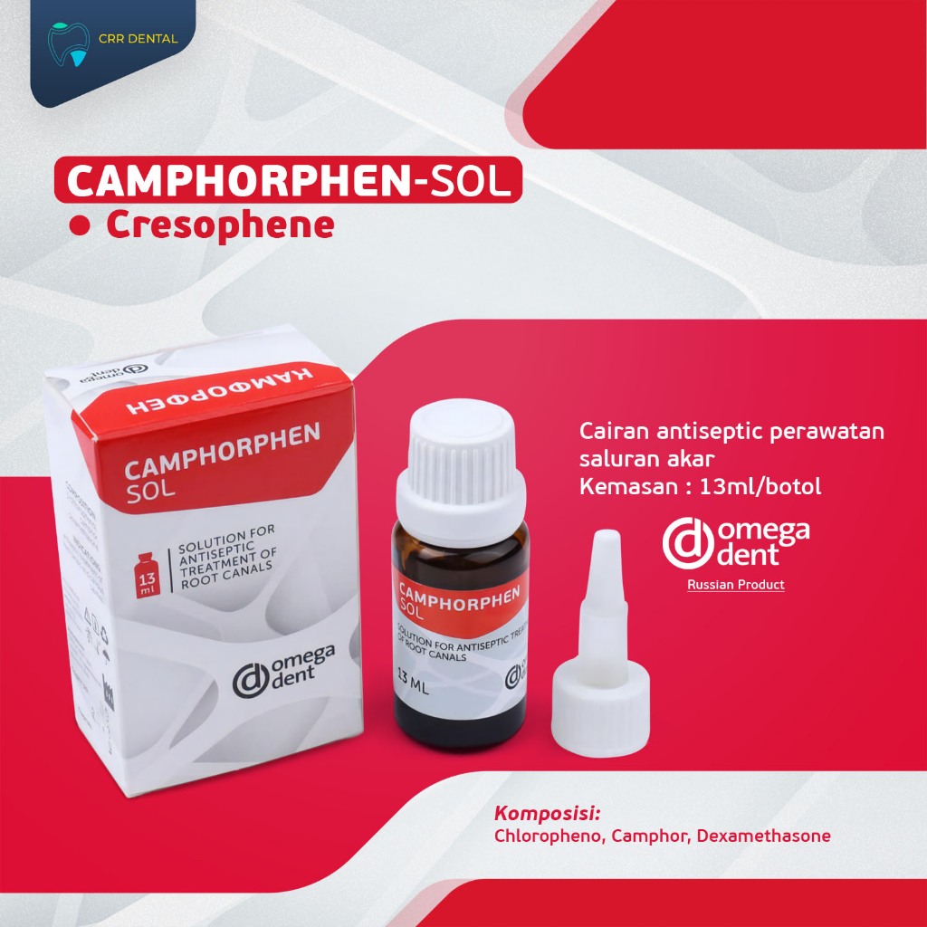 Jual CRR DENTAL CAMPHORPHEN SOL ENDODONTIC CAIRAN ANTISEPTIK PERAWATAN ...