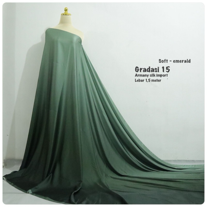 Jual bahan kain silk motif gradasi | kain bridesmaid |kain recomend ...