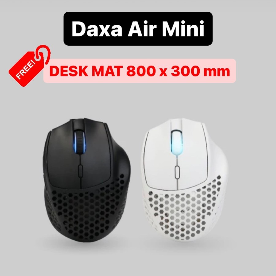 Jual Daxa Air Mini Wireless RGB Gaming Mouse Ultra Lightweight Macro ...