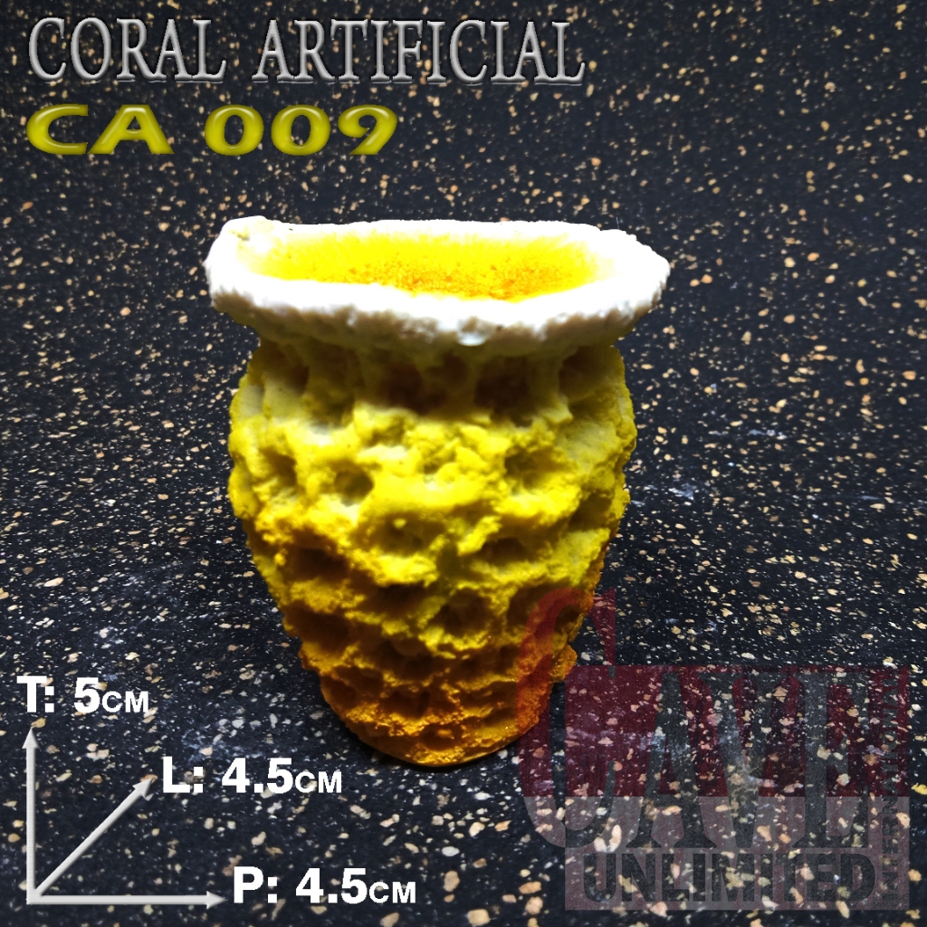 Jual CA014 CORAL ARTIFICIAL TERUMBU KARANG REEF RESIN BUATAN ANEMON ...
