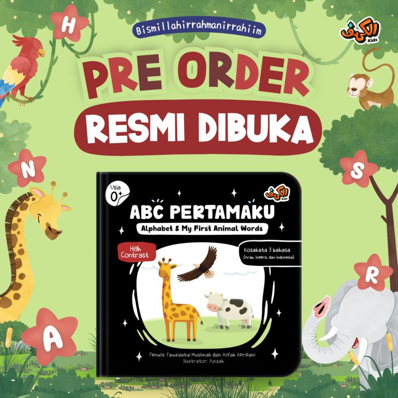 Jual Boardbook ABC PERTAMAKU (Alphabet & My First Animal Words ...