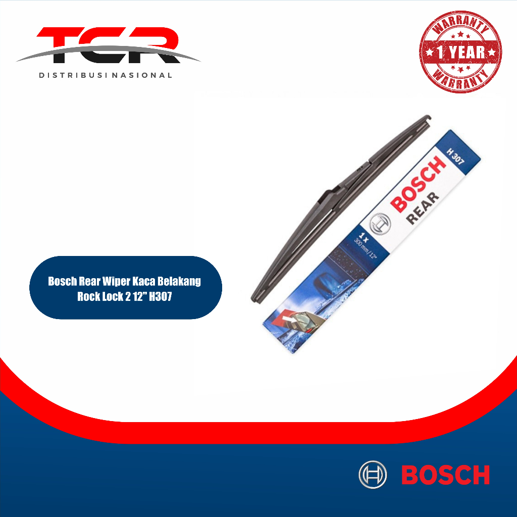 Jual Bosch Rear Wiper Kaca Belakang Mobil Rock Lock 2 12 " H307 - 1 Pcs | Shopee Indonesia