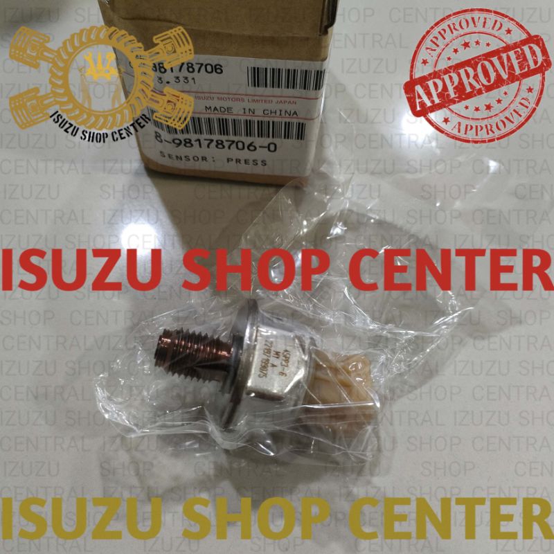 Jual SENSOR PRESS PRESSURE ISUZU DMAX 2012 2016 2021 2022 MUX 2021 2022 ...