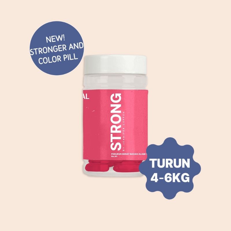 Jual Strong OBAT DIET! Turun 4-10kg dalam 1 bulan 30 kapsul | Shopee ...