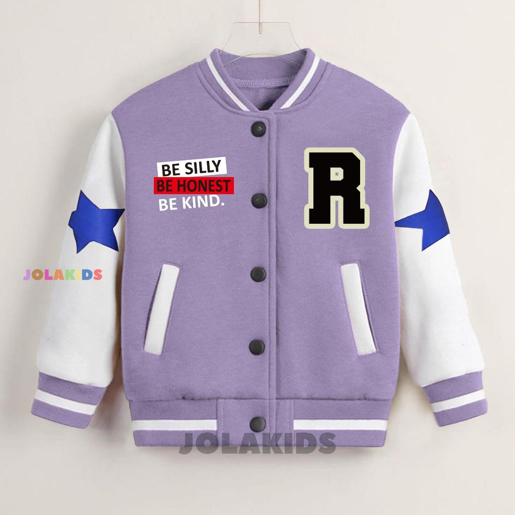 Jual Jaket Varisty Anak INISIAL R M N & S Umur 2-12 Tahun JaCket ...
