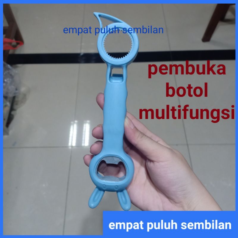 Jual pembuka botol multifungsi / pembuka kaleng / bottle opener / alat ...
