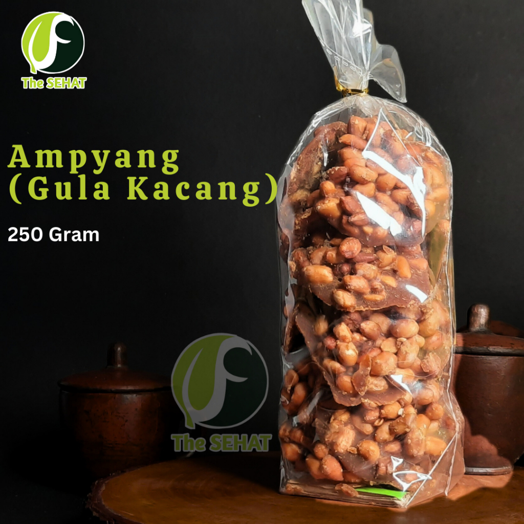 Jual TheSehat Ampyang Kacang Gula Jawa Cemillan Manis Murah Gula Kacang ...