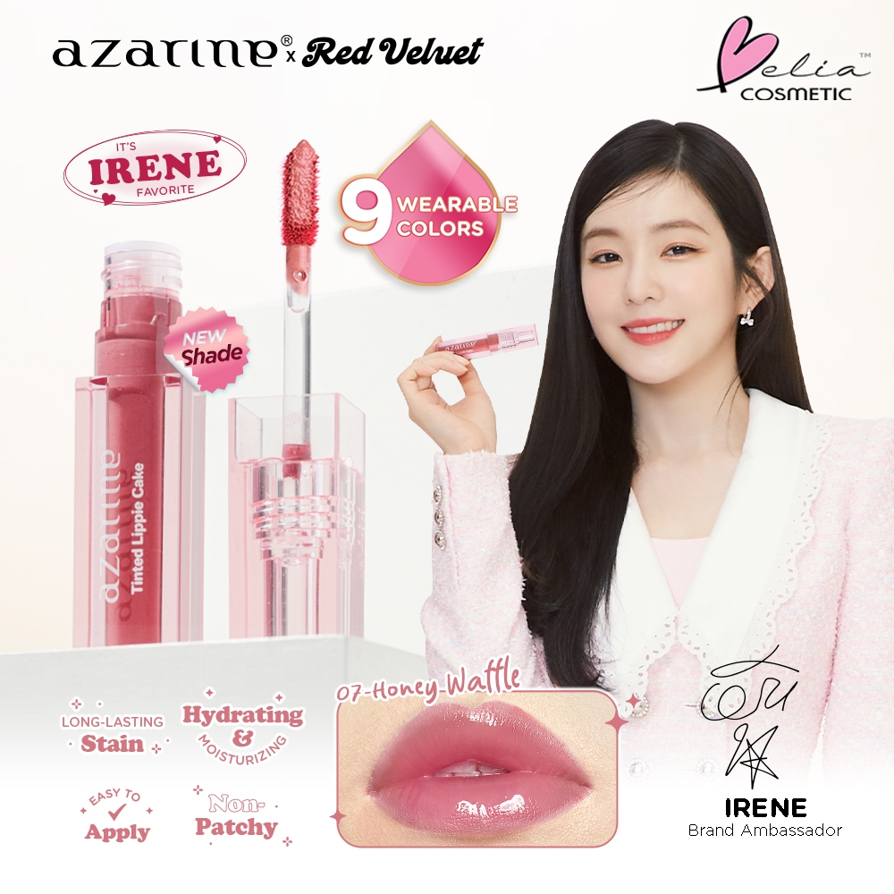 Jual BELIA [AZARINE x Red Velvet] Tinted Lippie Cake All Series (9 ...