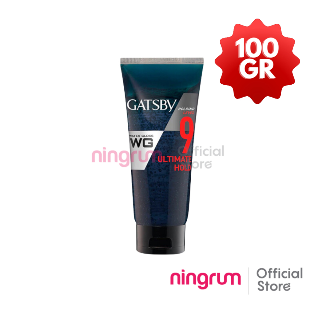Jual Ningrum - Gatsby Water Gloss HARD 100gr / Pomade / Minyak Rambut ...