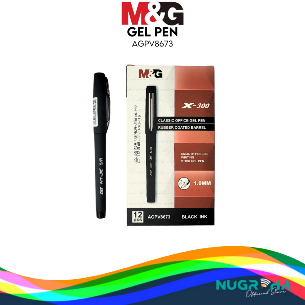Jual M&G AGPV8673 Ballpen Ballpoint Pulpen Gel Pen Pena 1.0 mm | Shopee ...