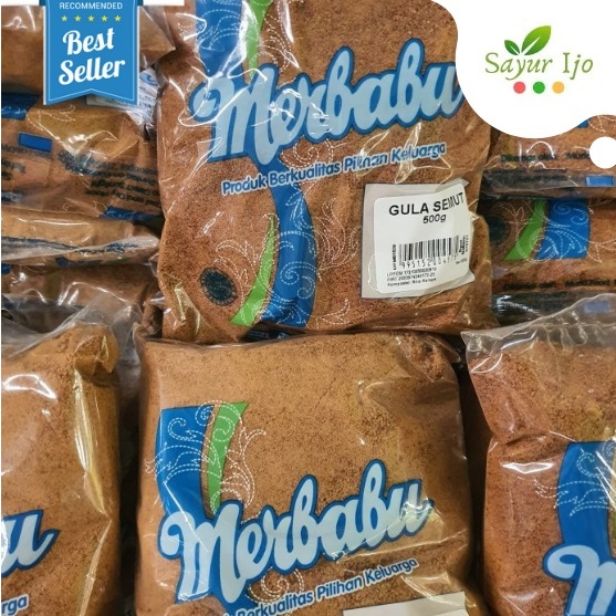 Jual MERBABU Gula Semut 200 Gram / Pack Fresh Sugar Ant Bumbu Dasar ...